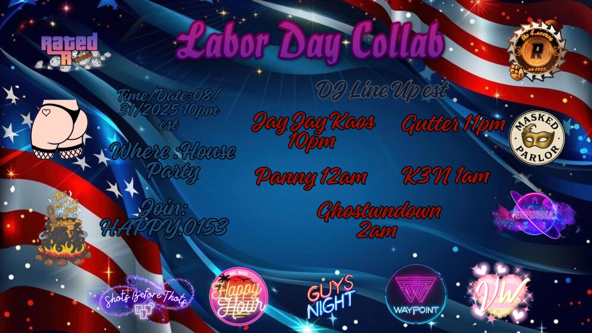 Happy Hour - Labor Day Collab Pop Up | Timeline